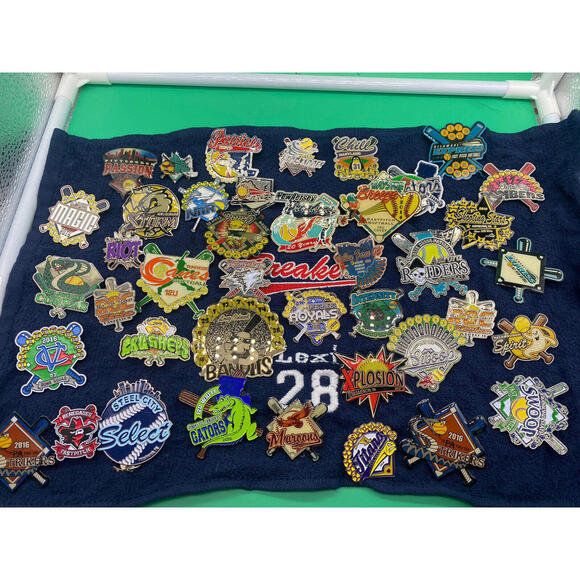Other | Vintage New Metal Softball Lapel Pin Pins Look At Pictures ...